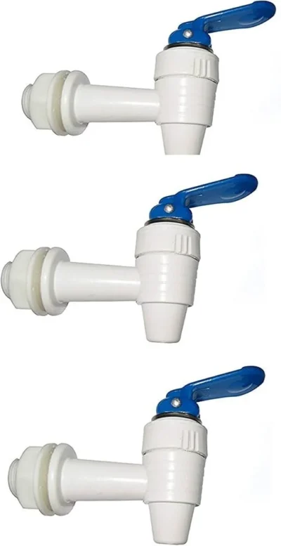 White Plastic Ro Water Tap - Kingdom Care
